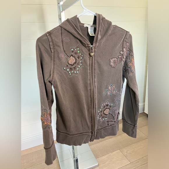 Vertigo Paris | Jackets & Coats | Vertigo Paris Taupe Cotton Blend ...